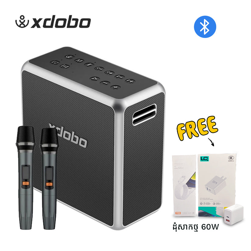 Xdobo King Max 140W Super Loud Karaoke portable speaker – Micro G Technology